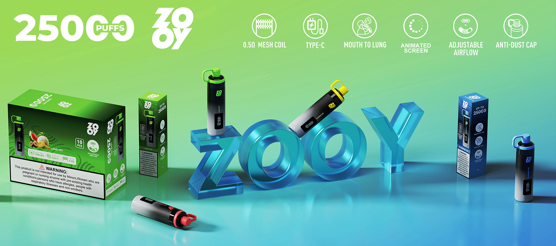 Premium Vape Products | ZOOY Vapes Online